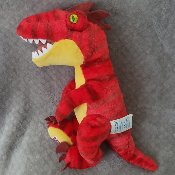Toys | Build A Bear Workshop Red Raptor Dinosaur | Poshmark
